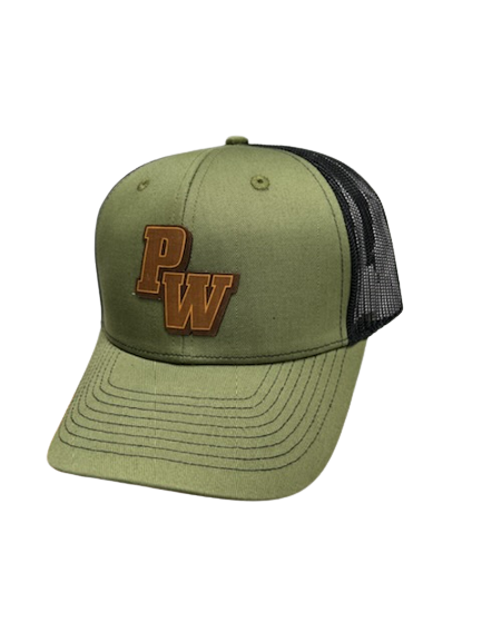 23 - Green PW Mesh Cap | Captain's Quarters